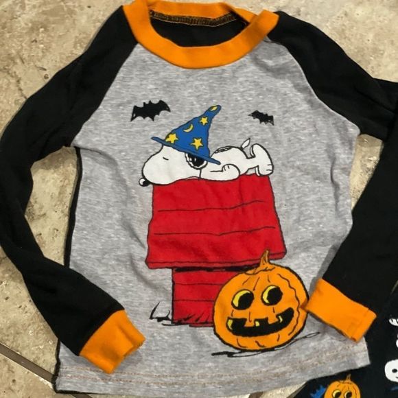 Peanuts | Pajamas | Peanuts 4t Halloween Snoopy Pajamas | Poshmark